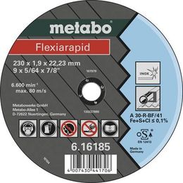 Metabo Flexiarapid 616185000 Trennscheibe gerade 230 mm 25 St. Metall