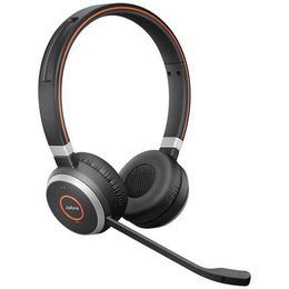 Jabra Evolve 65 Second Edition - MS Teams Telefon On Ear Headset Bluetooth®, Funk Stereo Schwarz Noise Cancelling, Mikrofon-Rauschunterdrückung Headset,