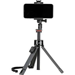 Joby GripTight™ PRO TelePod™ Tripod 1/4 Zoll Arbeitshöhe=20.8 - 63.5 cm Schwarz Für Smartphones und GoPro, inkl. Smartphonehalter