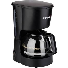 Korona Korona electric Kaffeemaschine Schwarz Fassungsvermögen Tassen=5 Warmhaltefunktion, Glaskanne