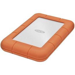 LaCie Rugged Mini 2 TB Externe Festplatte 6.35 cm (2.5 Zoll) USB 3.2 Gen 1 (USB 3.0) Silber, Orange 9000298