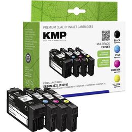 KMP Druckerpatrone ersetzt Epson 35XL, T3596, T3591, T3592, T3593, T3594 Kompatibel Kombi-Pack Schwarz, Cyan, Magenta, Gelb E226XV 1638,4005
