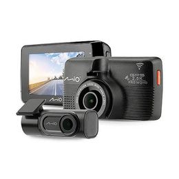 Mio MiVue 798 Dual Pro Dashcam mit GPS Blickwinkel horizontal max.=145 ° Display