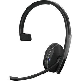 EPOS Computer On Ear Headset Bluetooth® Mono Schwarz Noise Cancelling Lautstärkeregelung, Mikrofon-Stummschaltung