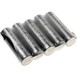 Panasonic eneloop Pro Reihe F1x5 Akkupack 5x Mignon (AA) Z-Lötfahne NiMH 6 V 2450 mAh