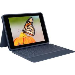 Logitech Rugged Combo 3 Tablet-Tastatur mit Hülle Passend für Marke (Tablet): Apple iPad (7. Generation), iPad (8. Generation), iPad (9. Generation) Apple iOS®