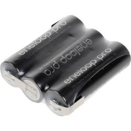 Panasonic eneloop Pro Reihe F1x3 Akkupack 3x Mignon (AA) Z-Lötfahne NiMH 3.6 V 2450 mAh