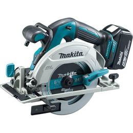 Makita Akku-Handkreissäge Schnitttiefe max. (90°) 57 mm 18 V 5 Ah