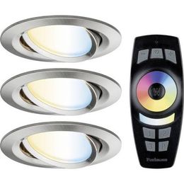 Paulmann NovaPlus Zigbee LED-Einbauleuchte 3er Set LED 18 W Weiß