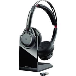 Plantronics UC B825M Telefon On Ear Headset Bluetooth® Stereo Schwarz Noise Cancelling Mikrofon-Stummschaltung