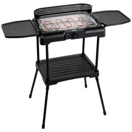 Princess 112250 Elektro Standgrill mit Standfuß Schwarz