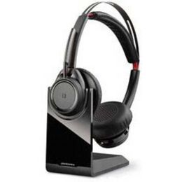 Plantronics Voyager Focus UC Telefon On Ear Headset Bluetooth® Stereo Schwarz Noise Cancelling Mikrofon-Stummschaltung
