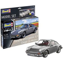 Revell 67688 Porsche 911 Carrera 3.2 Coupé (G-Model) Automodell Bausatz 1:24