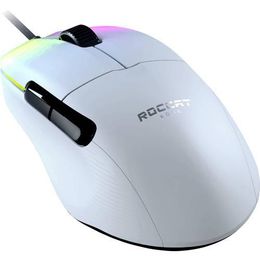 Roccat KONE Pro Gaming-Maus USB Optisch Weiß 19000 dpi Beleuchtet