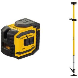 Stabila LAX 300, 5-pcs Kreuzlinienlaser selbstnivellierend Reichweite (max.): 20 m