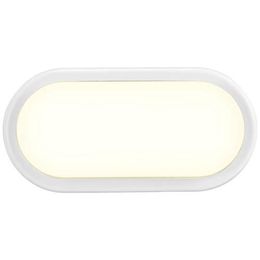 Nordlux Cuba Bright Oval 2019191001 LED-Außenwandleuchte EEK: E (A - G) LED LED 14 W Weiß