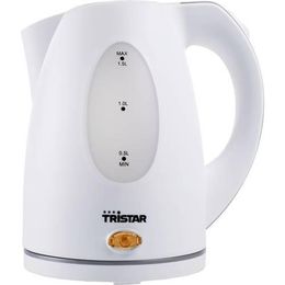 Tristar WK-1324 Wasserkocher schnurlos, BPA-frei, Überhitzungsschutz Weiß