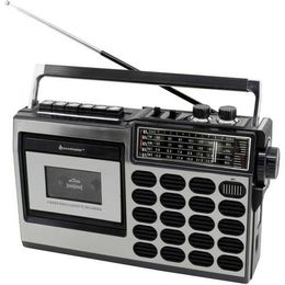 Soundmaster RR18SW Kofferradio UKW, MW, KW Aufnahmefunktion Schwarz