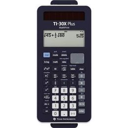 Texas Instruments TI-30X Plus MathPrint Schulrechner Schwarz Display (Stellen): 16 batteriebetrieben, solarbetrieben