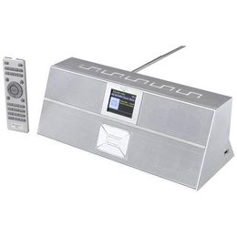 Soundmaster IR3300SI Internet Tischradio Internet, DAB+, UKW AUX, Bluetooth®, DLNA, USB, WLAN, Internetradio DLNA-fähig, Freisprechfunktion, Inkl.