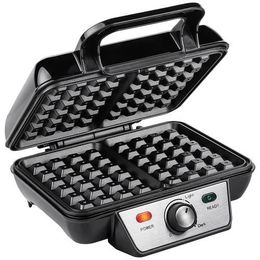 Tristar WF-2195 Waffeleisen Schwarz, Silber