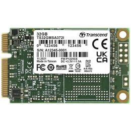 Transcend 32 GB Interne Festplatte 6.35 cm (2.5 Zoll) SATA III Industrial T32GMSA372I