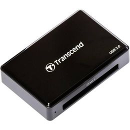 Transcend RDF2 Externer Speicherkartenleser USB 3.1 Gen 1 Schwarz