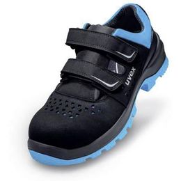 Uvex 2 xenova® 9553241 ESD Sicherheitssandale S1P Schuhgröße (EU): 41 Schwarz, Blau 1 Paar