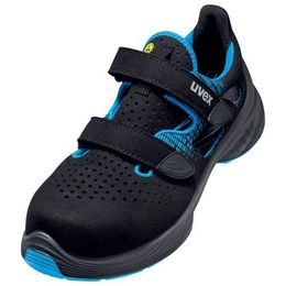 Uvex 1 G2 6828838 Sicherheitssandale S1 Schuhgröße (EU): 38 Blau, Schwarz 1 Paar