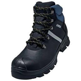 Uvex 2 construction 6512144 Sicherheitsstiefel S3 Schuhgröße (EU): 44 Schwarz, Blau 1 Paar