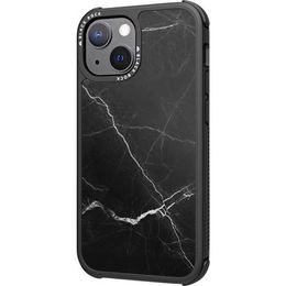 Black Rock Robust Marble Cover Apple iPhone 13 Mini Schwarz