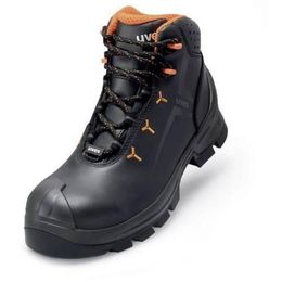 Uvex 2 MACSOLE® 6523239 ESD Sicherheitsstiefel S3 Schuhgröße (EU): 39 Schwarz, Orange 1 Paar