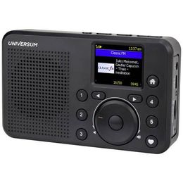 Universum IR 200-21 Internet Taschenradio Internet Bluetooth®, SD, WLAN, Internetradio wiederaufladbar Schwarz