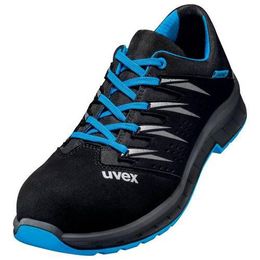 Uvex 2 trend 6937145 Sicherheitshalbschuh S1P Schuhgröße (EU): 45 Blau, Schwarz 1 Paar
