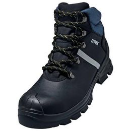 Uvex 2 construction 6512148 Sicherheitsstiefel S3 Schuhgröße (EU): 48 Schwarz, Blau 1 Paar