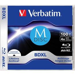 Verbatim 43833 M-DISC Blu-ray Rohling 100 GB 1 St. Slimcase Bedruckbar