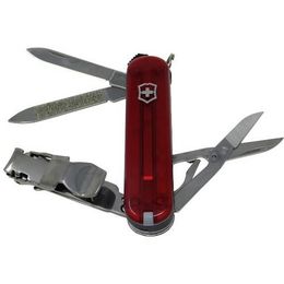 Victorinox Nail Clip 580 0.6463.T Schweizer Taschenmesser Anzahl Funktionen 8 Rubin-Rot