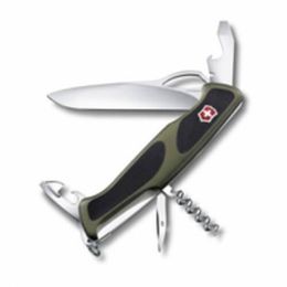 Victorinox RangerGrip 61 0.9553.MC4 Schweizer Taschenmesser Anzahl Funktionen 11 Oliv, Schwarz