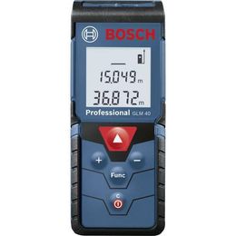 Bosch Professional GLM 40 Laser-Entfernungsmesser kalibriert (ISO) Messbereich (max.) (Details) 40 m