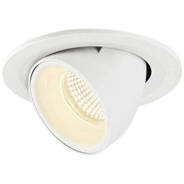 SLV 1005901 NUMINOS GIMBLE S LED-Einbauleuchte LED fest eingebaut Weiß