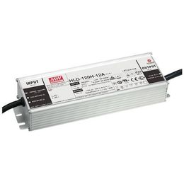 Mean Well HLG-120H-12AB LED-Treiber Konstantspannung 120 W 5 - 10 A 10.8 - 13.5 V/DC dimmbar, 3 in 1 Dimmer Funktion, einstellbar, PFC-Schaltkreis, Outdoor,