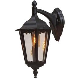 Konstsmide Firenze 7212-750 Außenwandleuchte Energiesparlampe, LED E27 100 W Schwarz