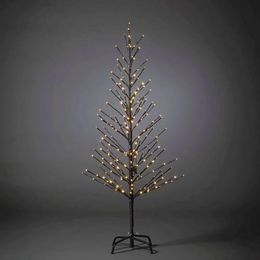 Konstsmide LED-Baum Baum 150 cm EEK: G (A - G) Bernstein Schwarz