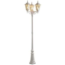 Konstsmide 7217-250 Firenze Außenstandleuchte Energiesparlampe E27 100 W Weiß