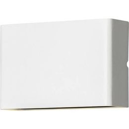 Konstsmide Chieri 2x4 7865-250 Außenwandleuchte, Wandleuchte EEK: F (A - G) LED 8 W Weiß
