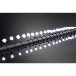 Konstsmide 3680-207 Motiv-Lichterkette Innen/Außen EEK: G (A - G) netzbetrieben Anzahl Leuchtmittel 80 LED Kaltweiß Beleuchtete Länge: 6.32 m
