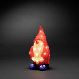 Konstsmide 6242-103 Acryl-Figur EEK: G (A - G) Weihnachtsmann Warmweiß LED Rot, Weiß