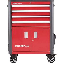 Gedore RED 3301688 Werkstattwagen ABS Kunststoff, Stahlblech Herstellerfarbe:Rot