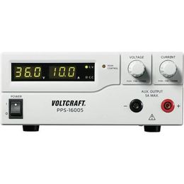 Voltcraft PPS-16005 Labornetzgerät, einstellbar 1 - 36 V/DC 0 - 10 A 360 W USB, Remote programmierbar Anzahl Ausgänge 2 x
