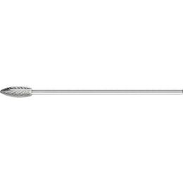 Pferd 21103327 Frässtift Flamme Länge 180 mm Produktabmessung, Ø 12 mm Arbeits-Länge 30 mm Schaftdurchmesser 6 mm